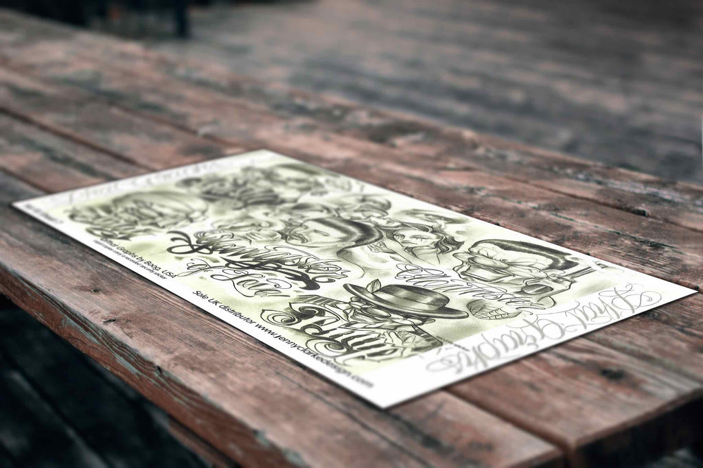 Boog Good & Evil Tattoo Designs by Boog | Jenny Clarke Design