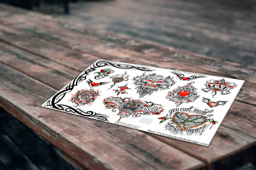 New Traditional Tattoo Designs by Graham Hodgson | Jenny Clarke Design